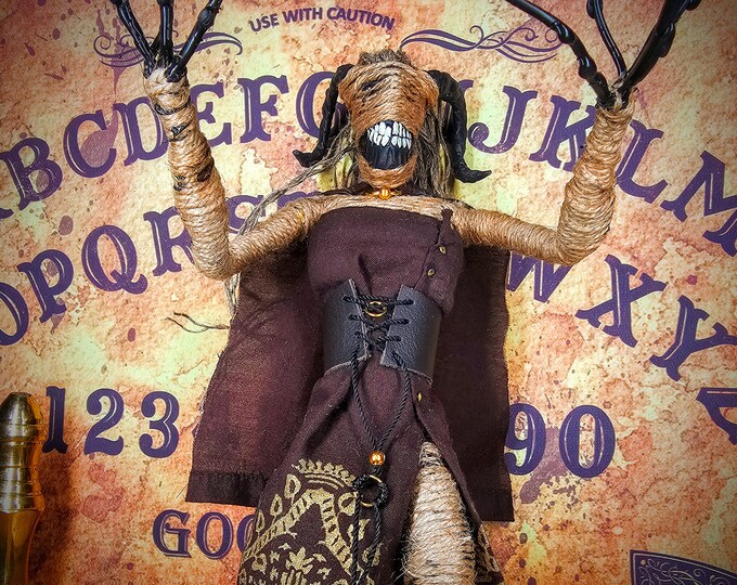 Large Voodoo Wiccan Altar Doll Poseable Witch - Etsy