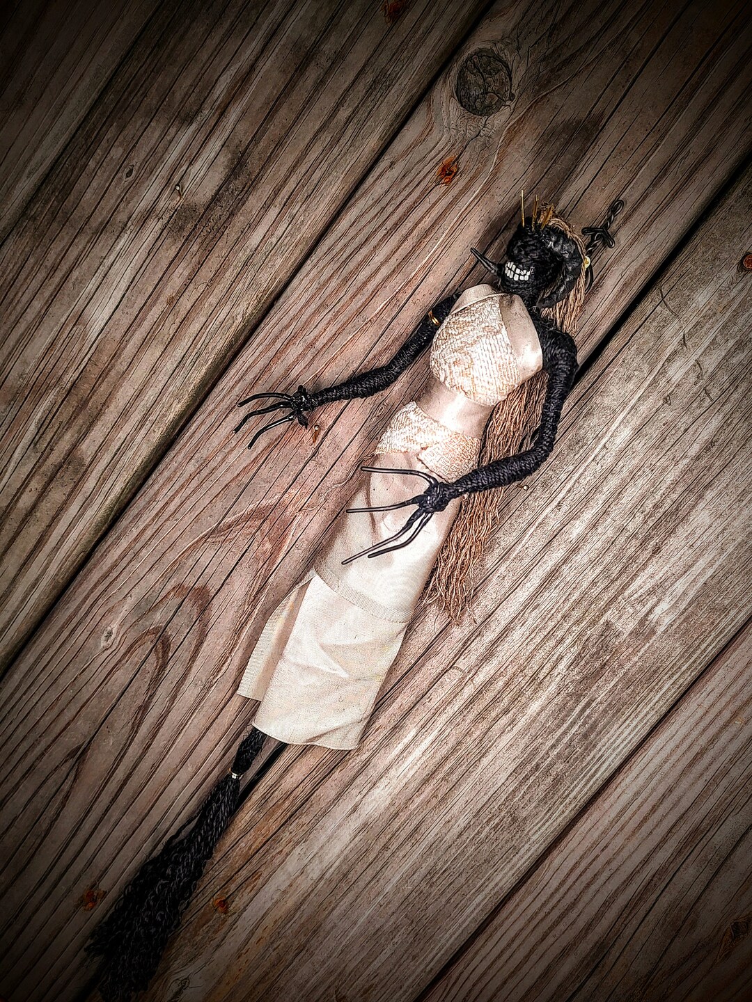 Voodoo Wiccan Altar Doll Pose Able Wall Hanging Witch - Etsy