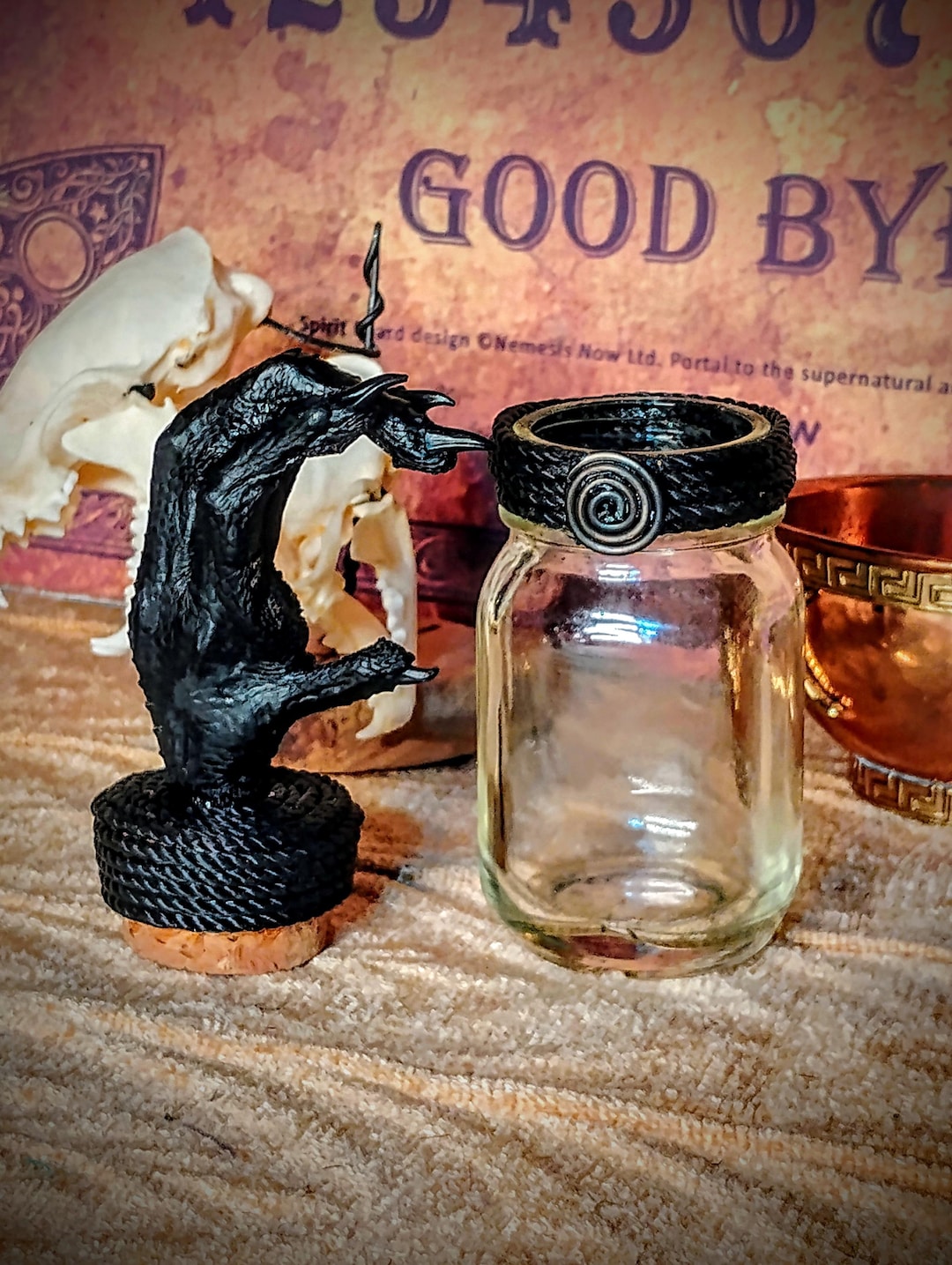 Potion Bottle Chicken Foot Topper Voodoo Santeria Wicca - Etsy