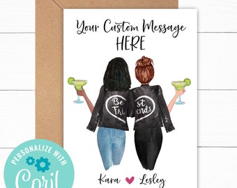 Best Friend Card - Etsy