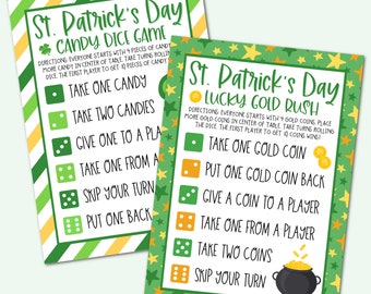 St. Patrick's Day Game Printable St. Patrick's Day Game St Patricks ...
