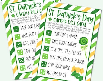 St. Patrick's Day Game Printable St. Patrick's Day Game St Patricks ...