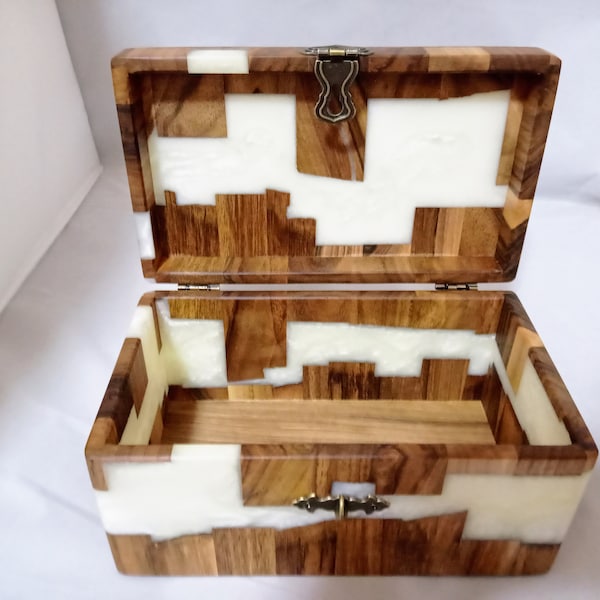 Wood Resin Box - Etsy