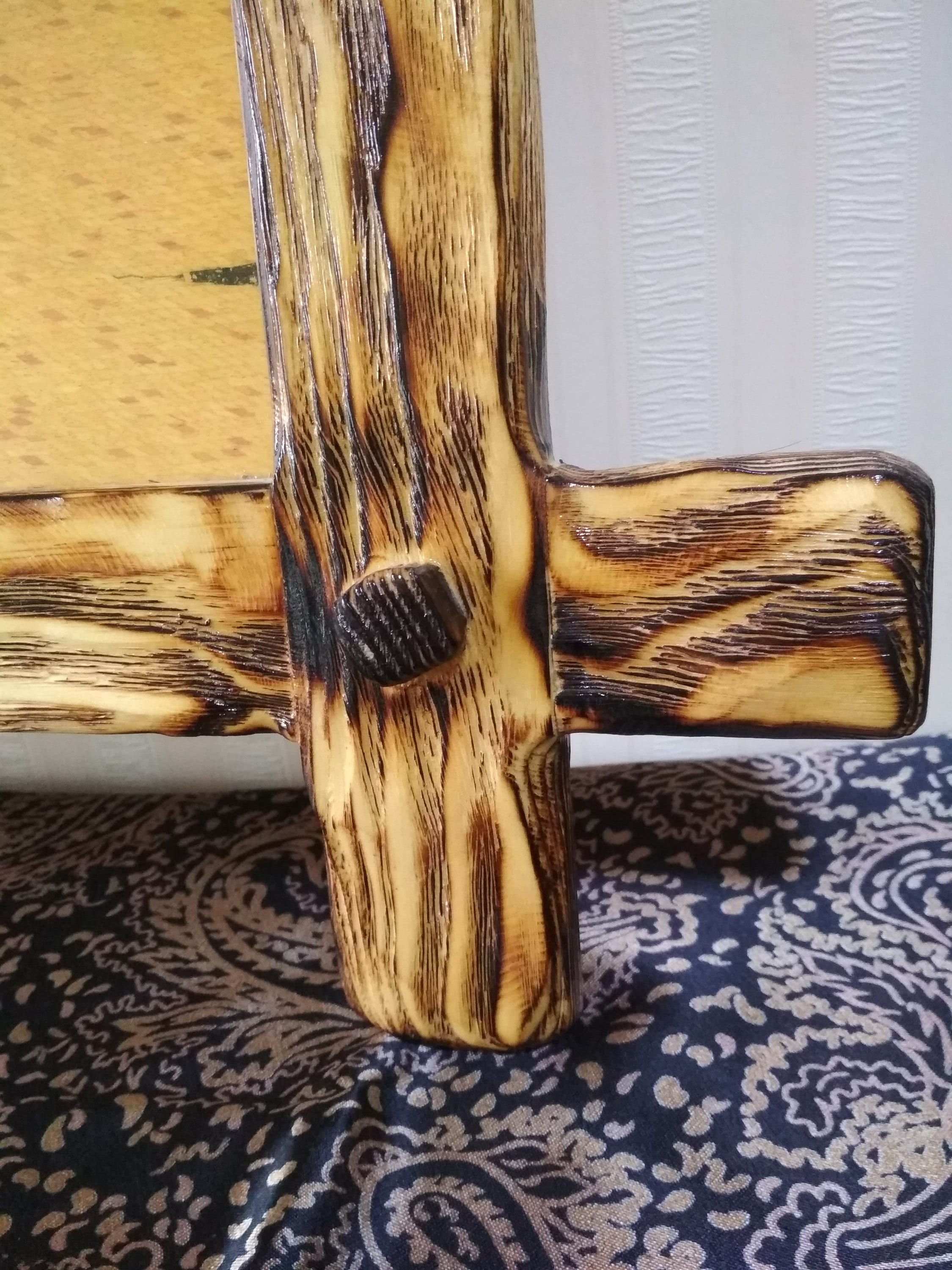 Pandas family Carved Wood Marquetry Picture. Wood mosaic. - Etsy Polska