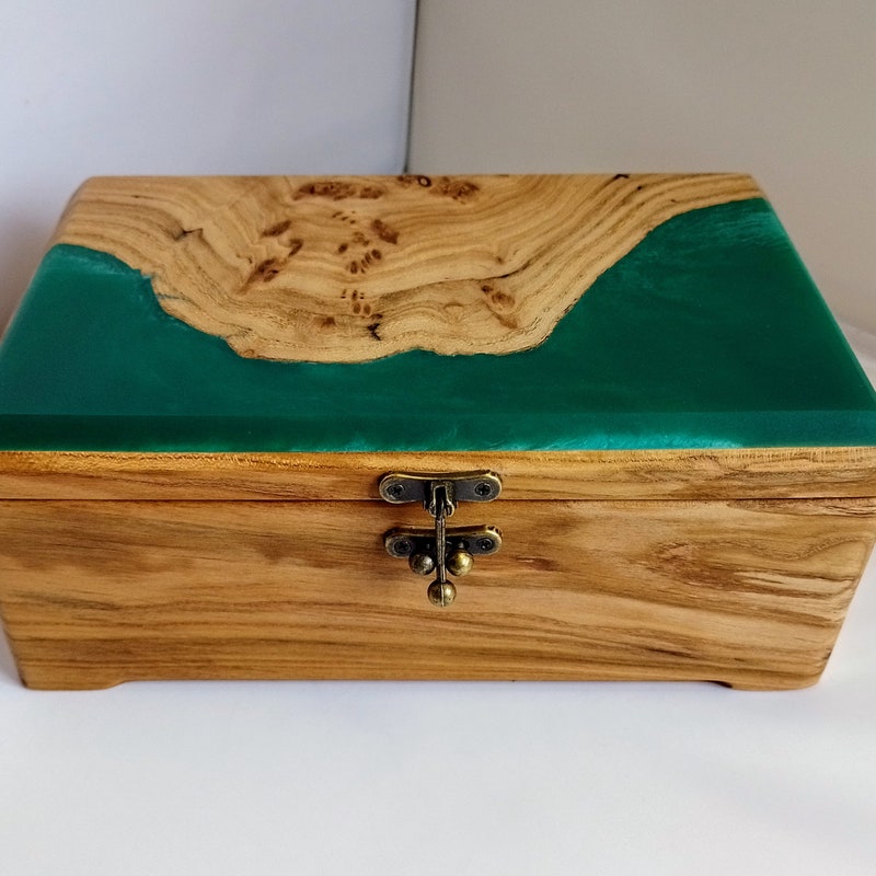 Wood Resin Box - Etsy