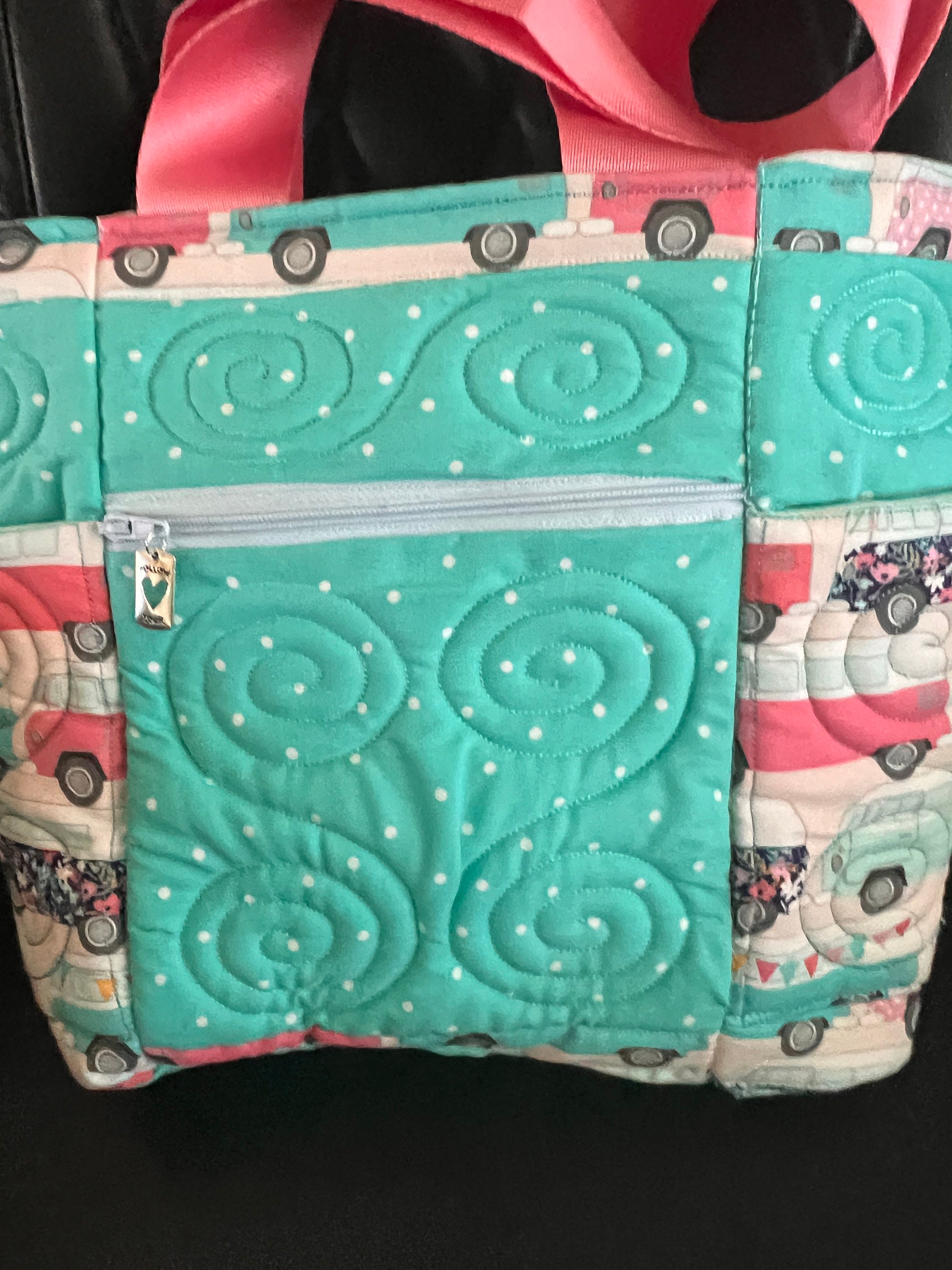 Caravan/bus Cute Handmade Tote/purse - Etsy