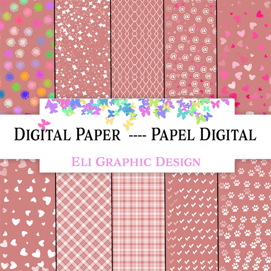 DIGITAL Paper 20 Different Roles - Etsy