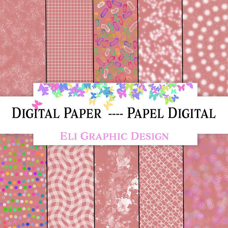 DIGITAL Paper 20 Different Roles - Etsy
