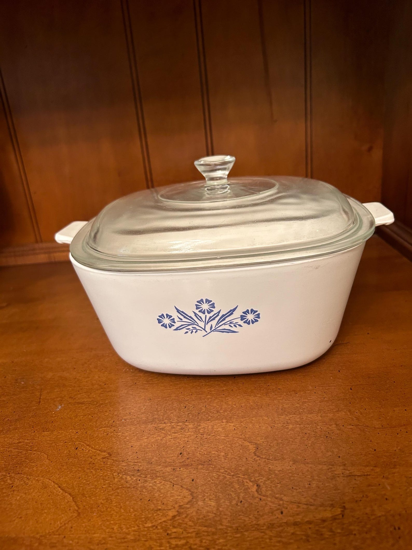 Vintage Corning Ware Blue Cornflower P2 1/2 B With Lid - Etsy