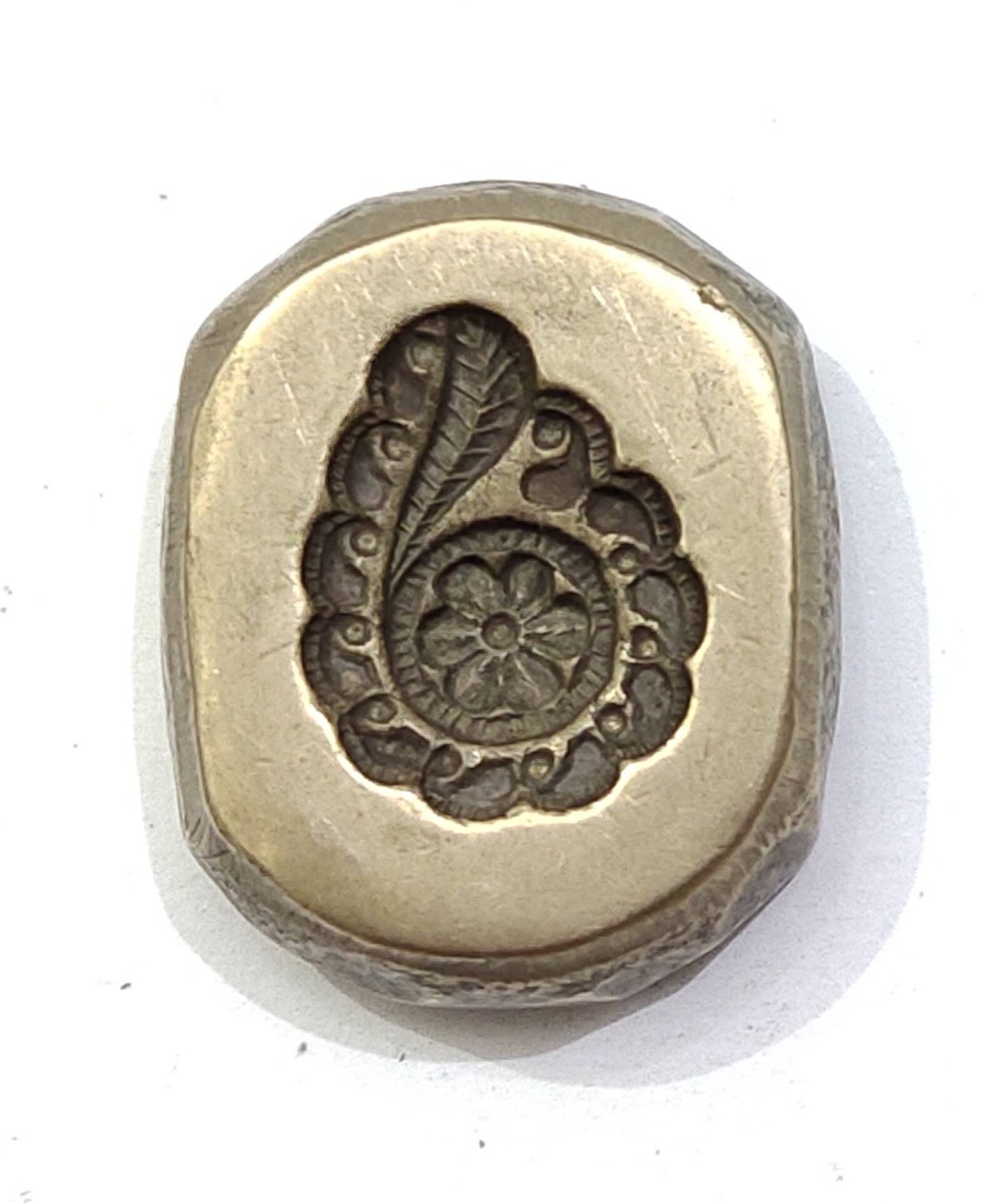 Vintage Jewelry Earring Tops Die Mold Mould hand-engraved on Bronze DIY ...