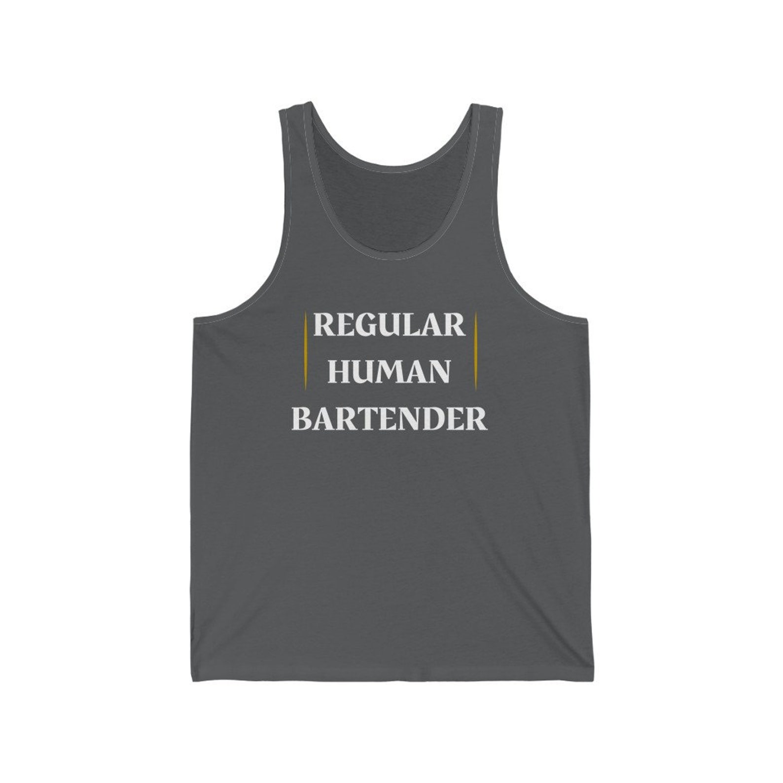 Regular Human Bartender Jackie Daytona Tank/ What We Do in the Shadows ...