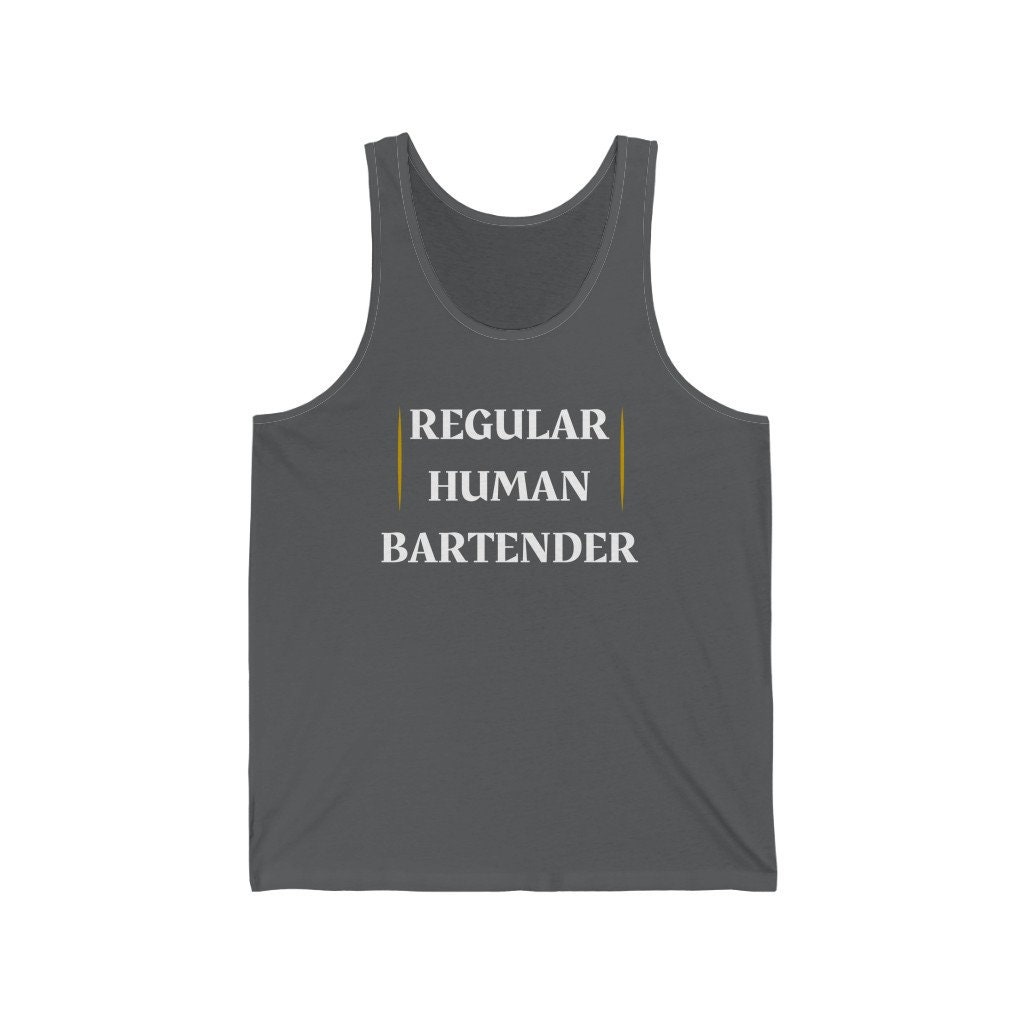 Regular Human Bartender Jackie Daytona Tank/ What We Do in the - Etsy