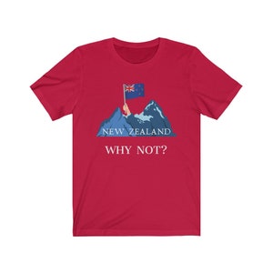 New Zealand Why Not Shirt/flight of the Concords Inspired Tee - Etsy