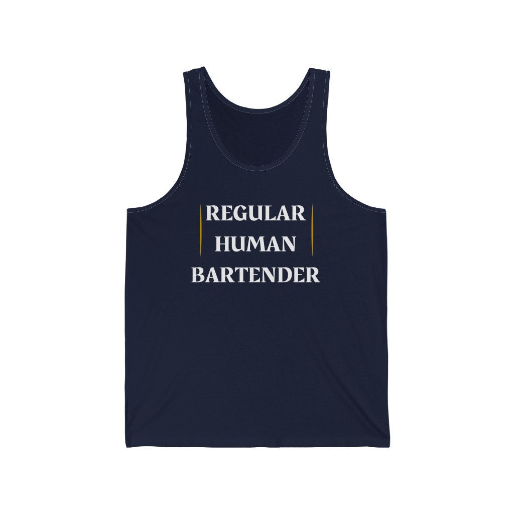 Regular Human Bartender Jackie Daytona Tank/ What We Do in the Shadows ...