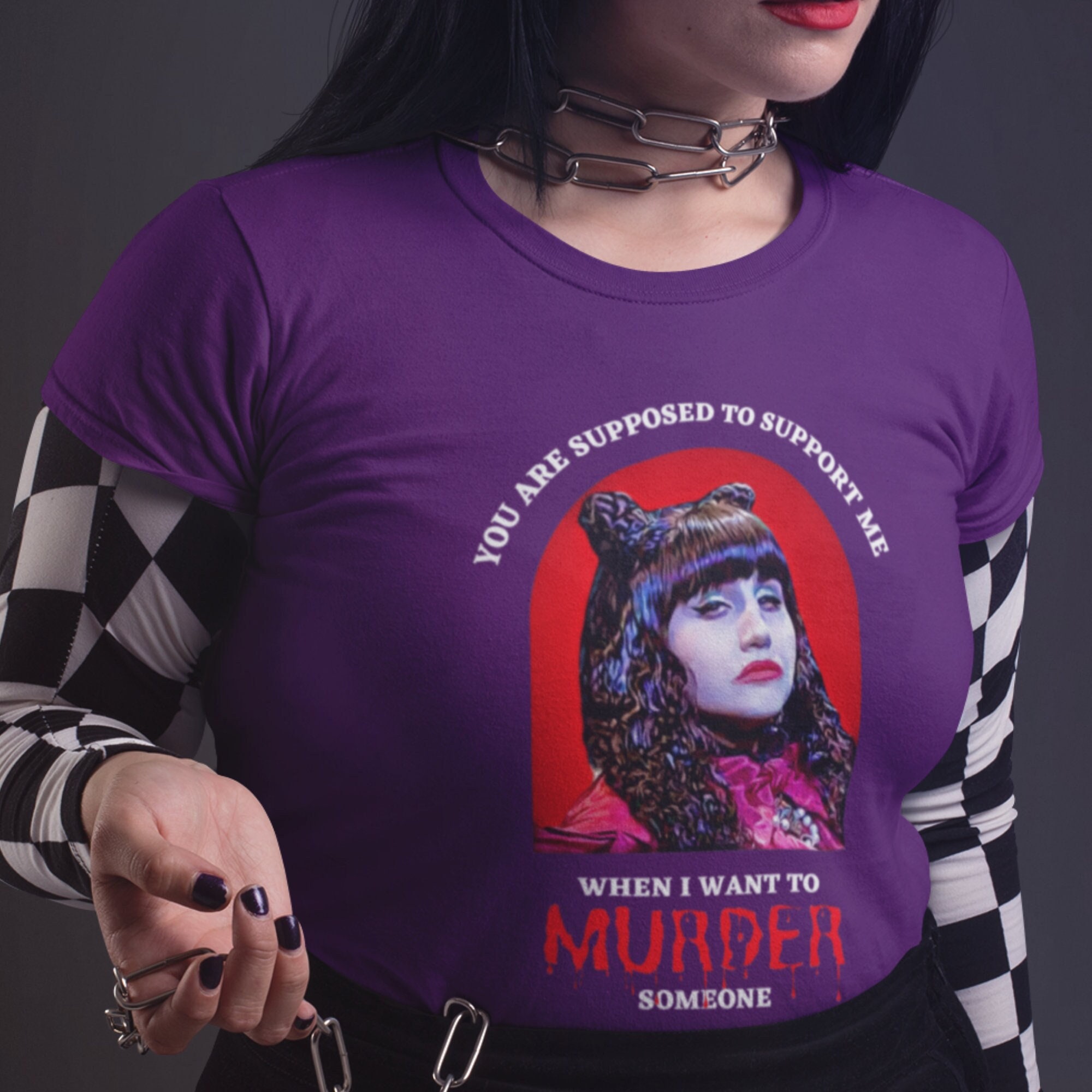 Nadja Shirt/what We Do in the Shadows - Etsy