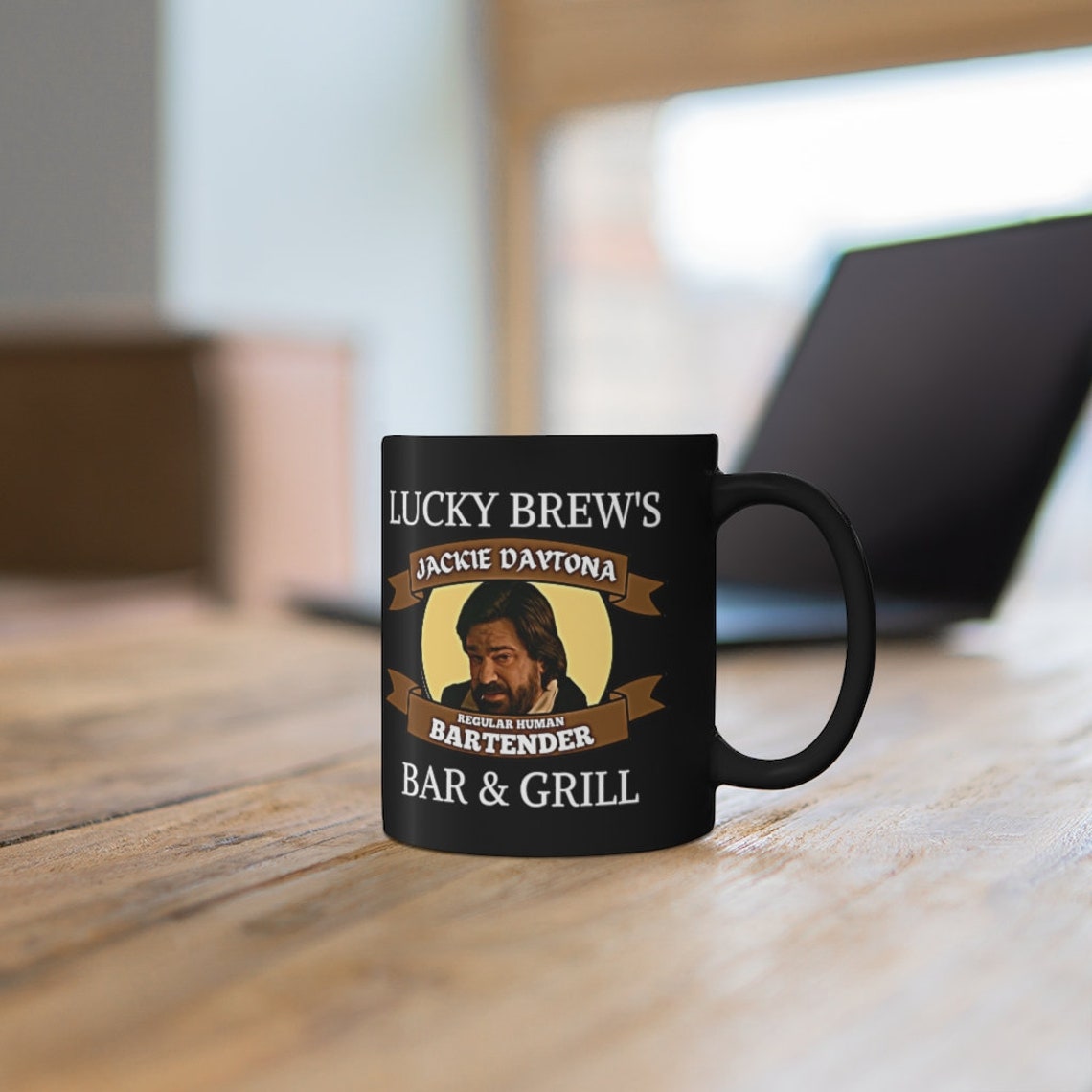 Jackie Daytona Regular Human Bartender Coffee Mug 11oz/ Lucky | Etsy