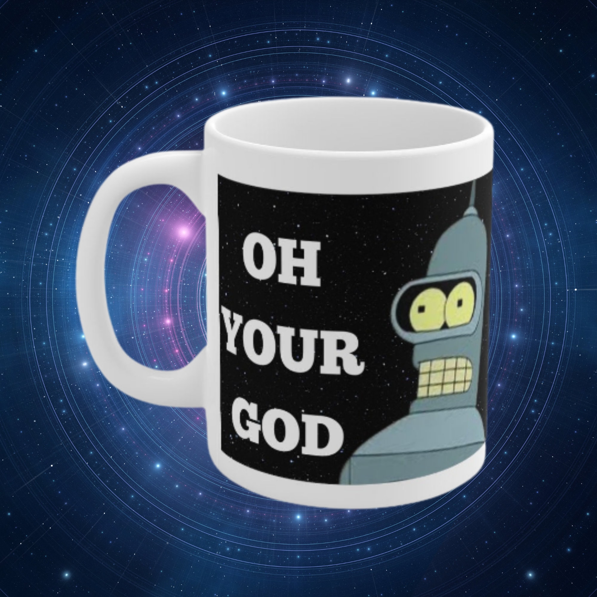 Oh Your God Bender Mug 11oz/futurama - Etsy UK