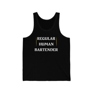 Regular Human Bartender Jackie Daytona Tank/ What We Do in the Shadows ...
