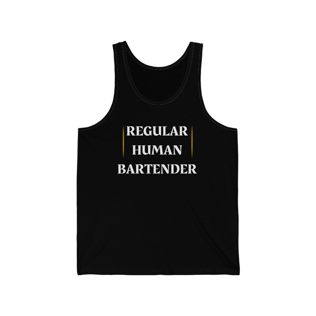Regular Human Bartender Jackie Daytona Tank/ What We Do in the Shadows ...