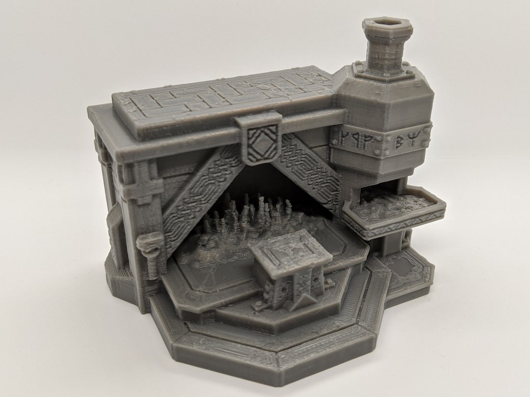 Dwarven Rune Forge | 28mm 1/56 Scale Miniature Dnd Bolt Action | RPG ...