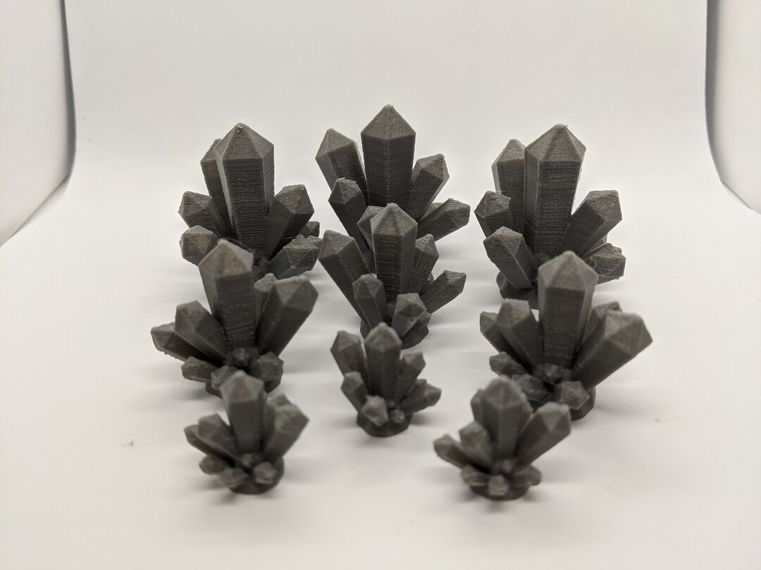 Crystals Pack Set 28mm 1/56 Scale Miniature Dnd Bolt - Etsy UK
