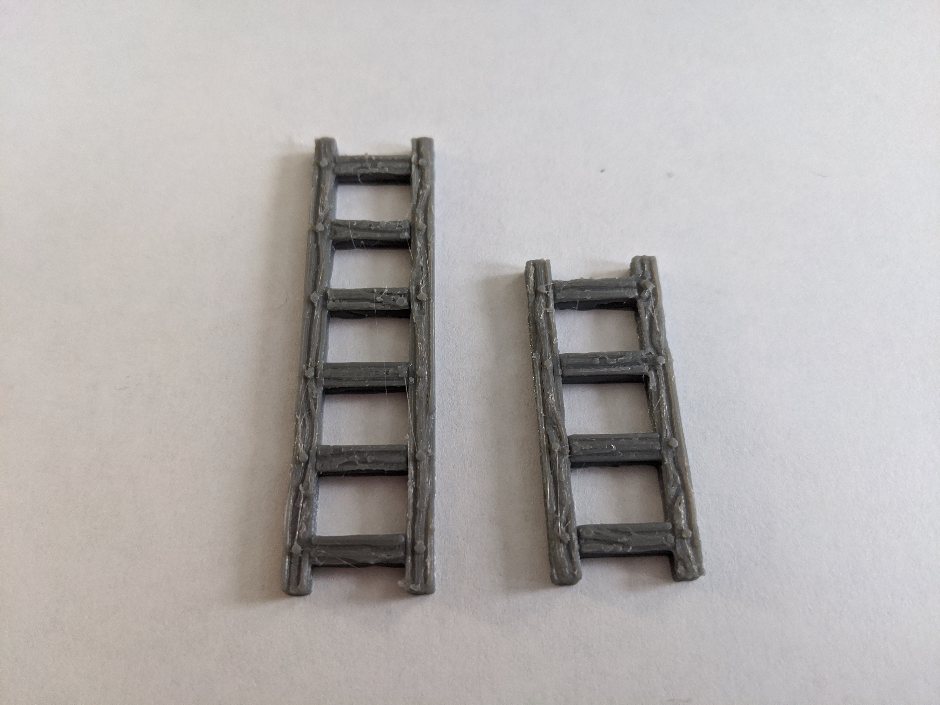 4x Ladders Pack Set | 28mm 1/56 Scale Miniature | Dnd Bolt Action D&D ...