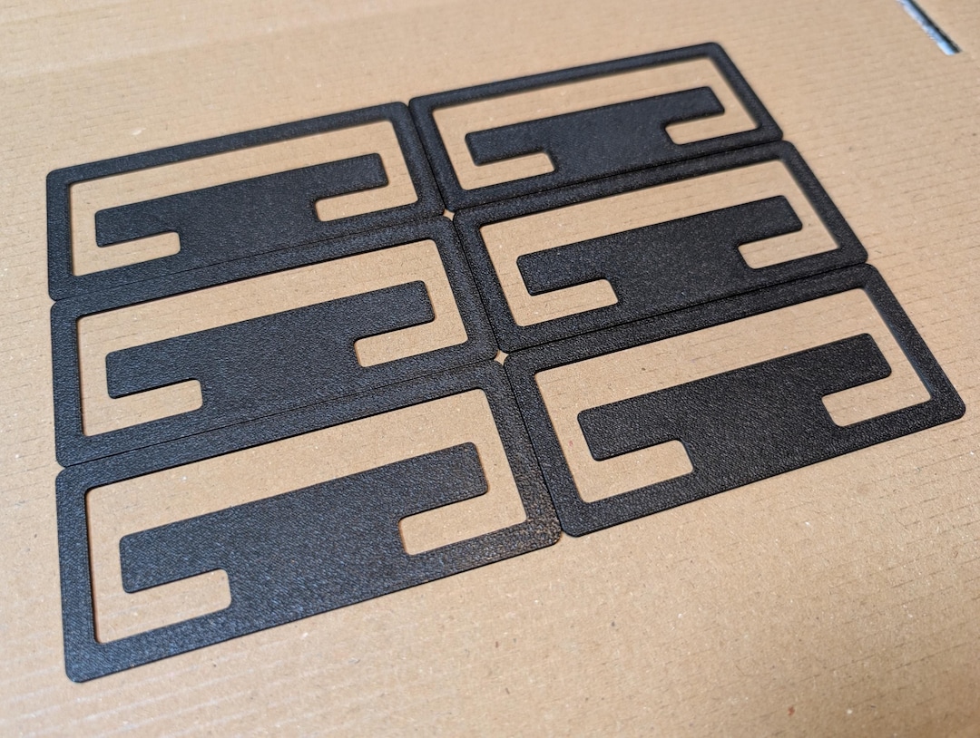 IKEA Schottis Blind Clips - Compatible Replacements X6, White or Black ...