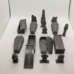 Grave Cemetery Set | 28mm 1/56 20mm Scale Miniature Dnd Bolt Action ...