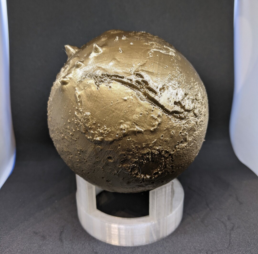20x Mars Planet Globe With Stand | Ornament Decor Sculpture Miniature ...