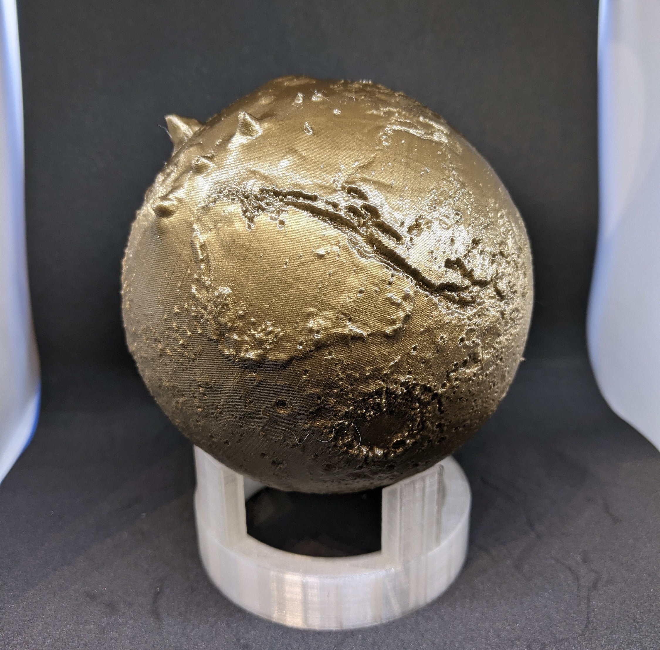 20x Mars Planet Globe with Stand Ornament Decor Sculpture | Etsy