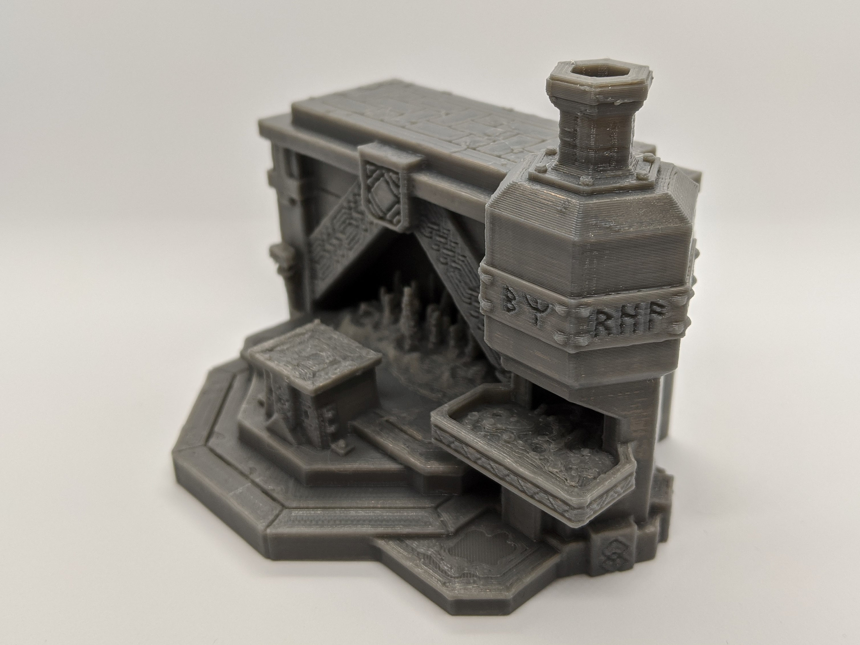 Dwarven Rune Forge 28mm 1/56 Scale Miniature Dnd Bolt Action - Etsy