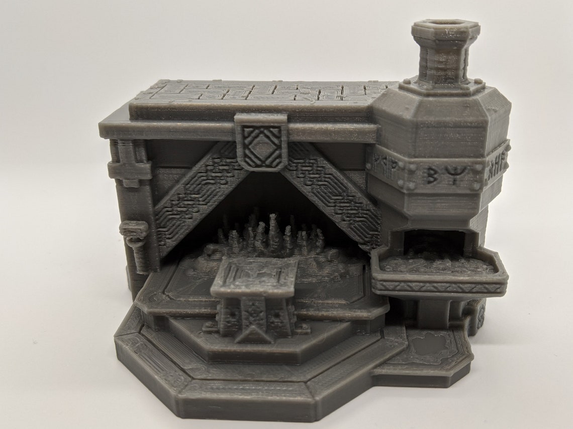 Dwarven Rune Forge | 28mm 1/56 Scale Miniature Dnd Bolt Action | RPG ...