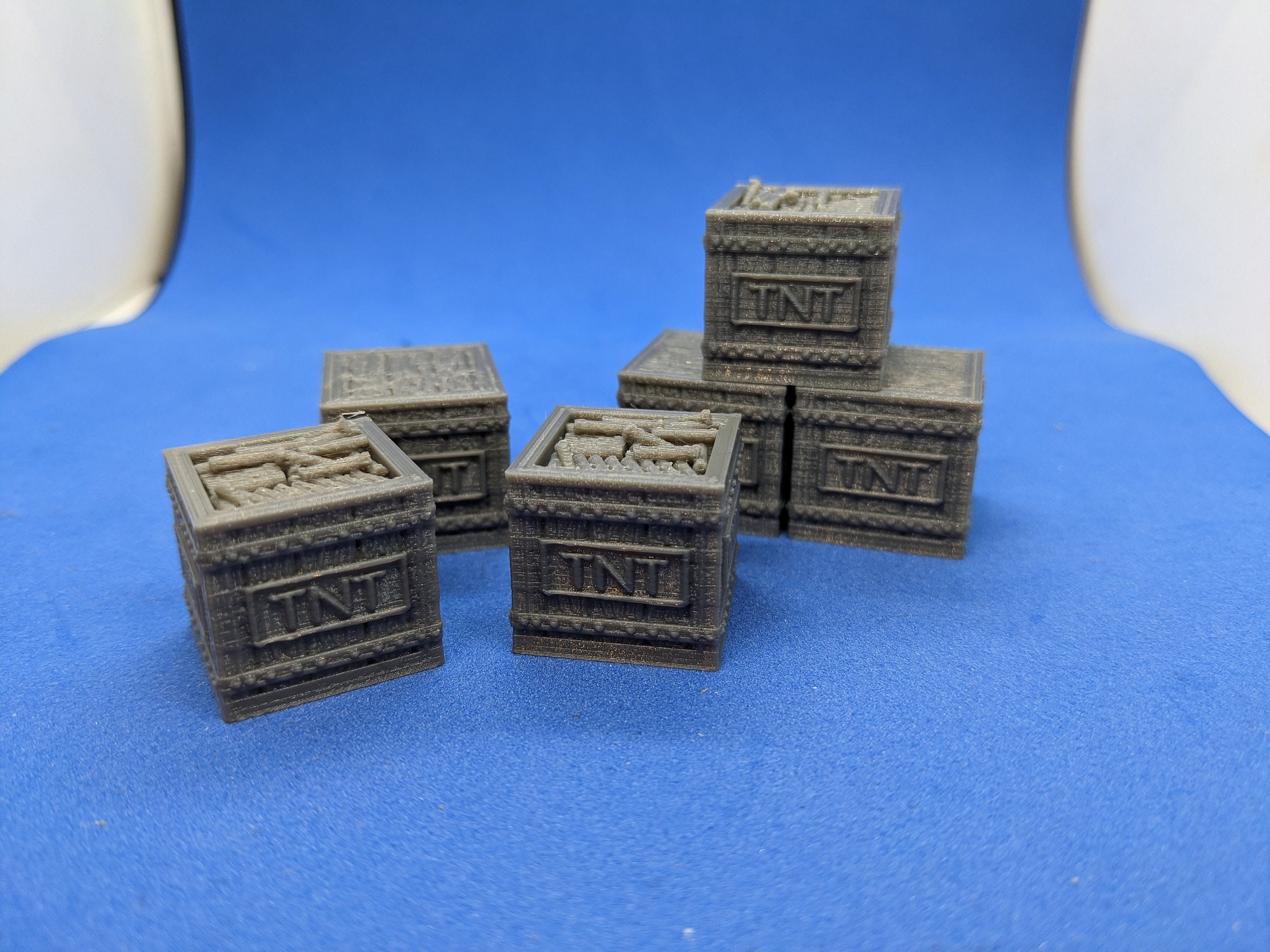6x TNT Dynamite Crates Boxes 28mm 1:56 Model Scale Miniature | Etsy