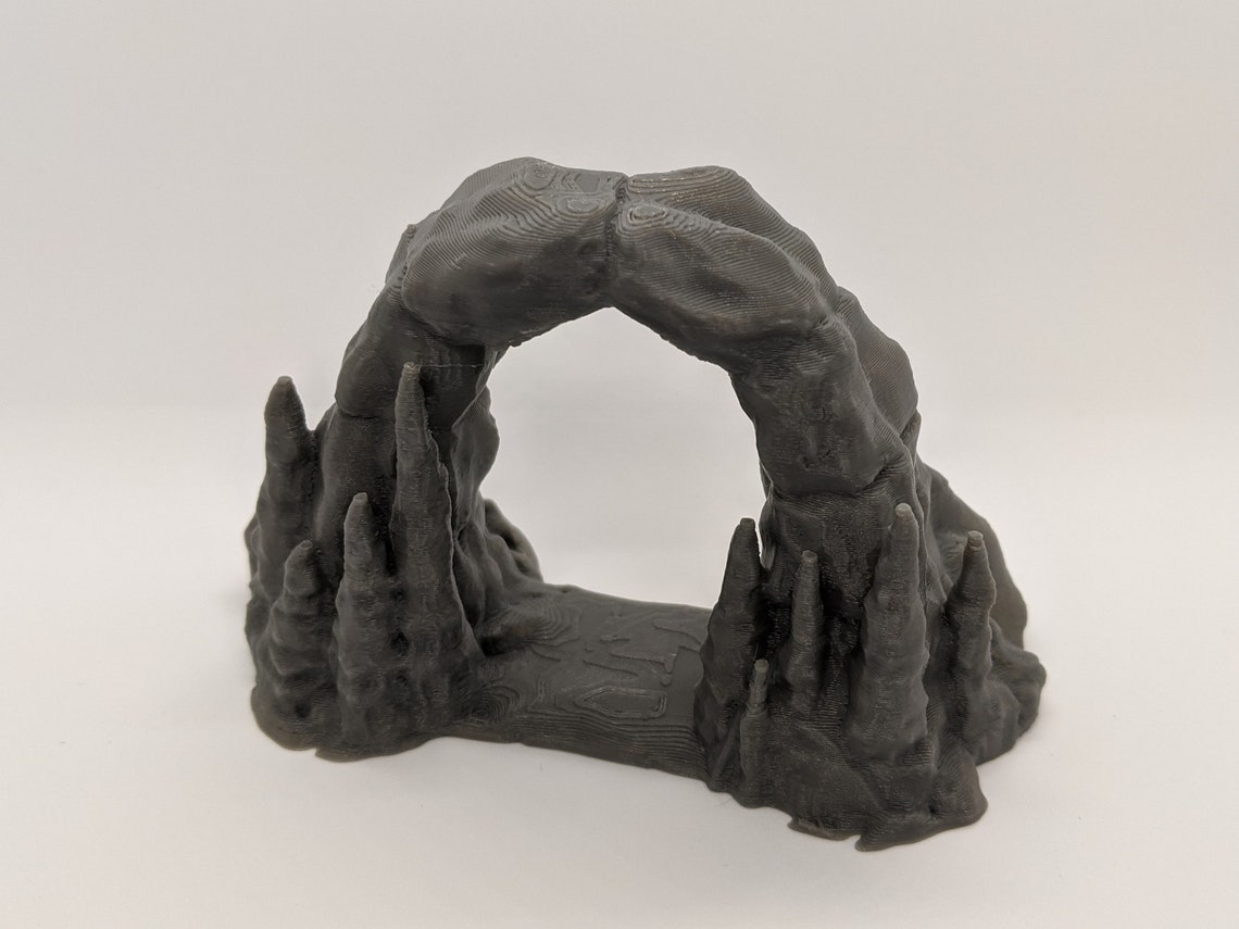 Cave Entrance Model 28mm 1/56 Scale Miniature Dnd Warhammer | Etsy