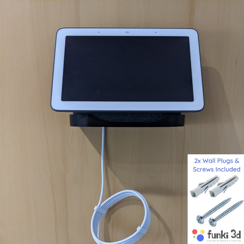Robust Google Nest Home Hub (1st Gen 2nd Gen Max) Wall Mounted | Sturdy ...