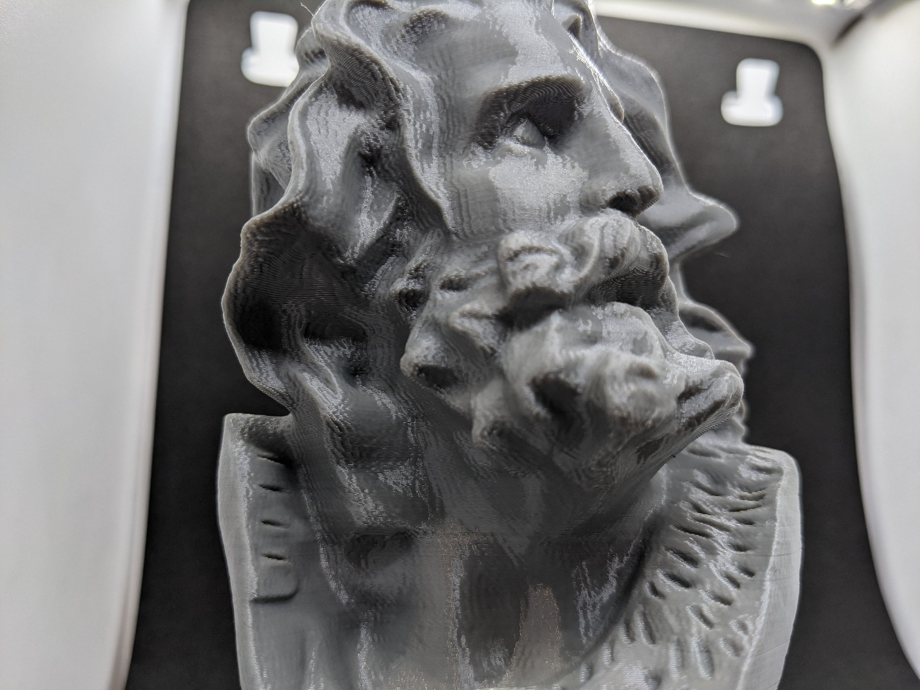 Zeus Greek God of War Bust Ornament Figure Paintable Art | Etsy