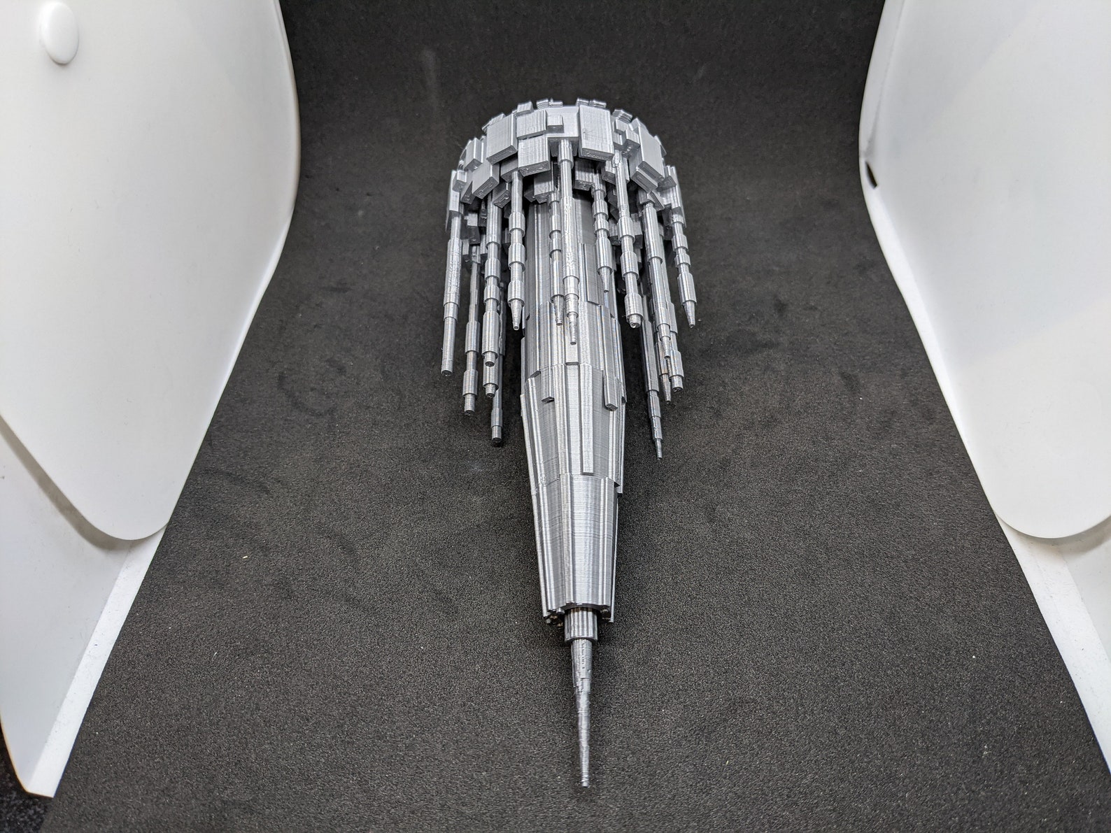 Replicator Mothership Warship Stargate Ship Model SG1 - Etsy UK