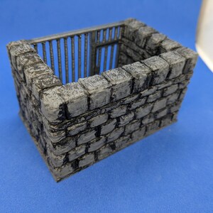 Jail Cell Stone Building Structure 28mm 1:56 20mm Model - Etsy