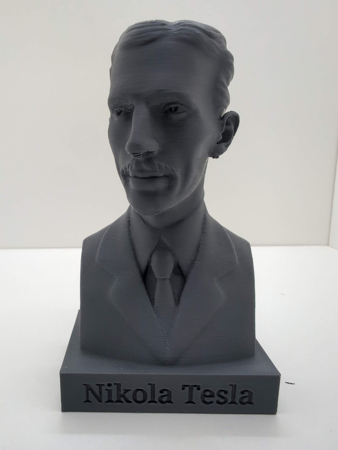 Nikola Tesla Bust Ornament Figure Paintable Art Model Figurine Mythical ...