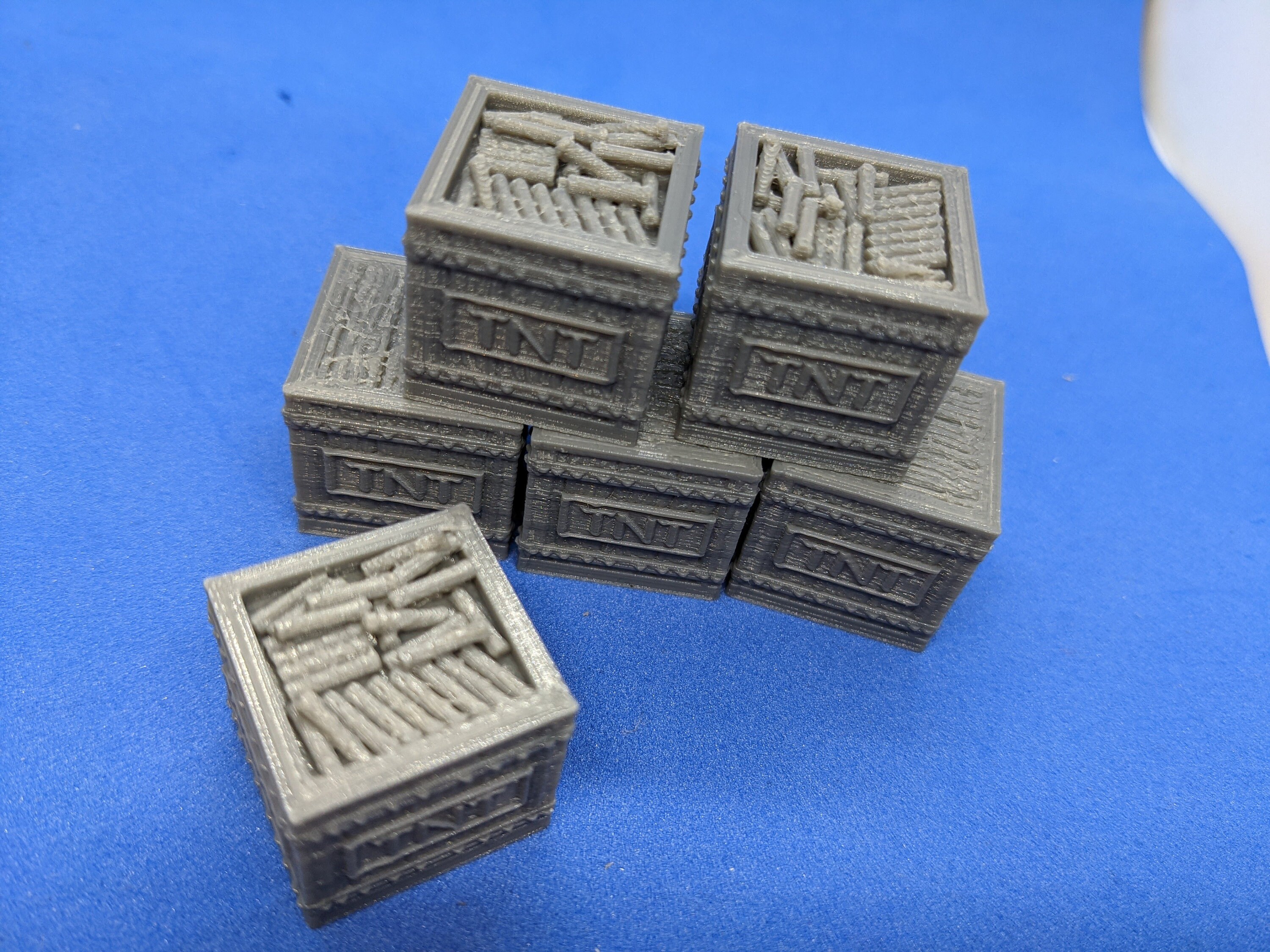 6x TNT Dynamite Crates Boxes 28mm 1:56 Model Scale Miniature | Etsy