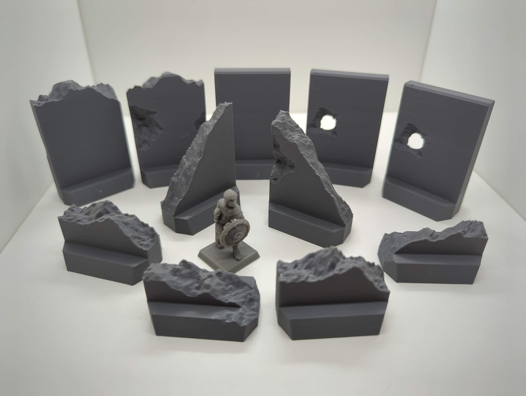 Texas Barriers | 12x Pieces | Large Urban Defence 28mm 1/56 Scale ...