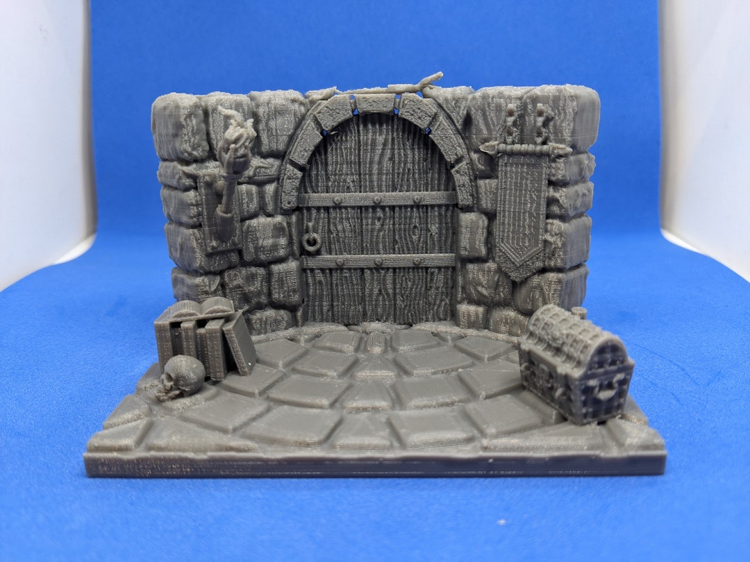 Wizard Room Entrance Display | 28mm 1/56 Scale Miniature Dnd | RPG ...