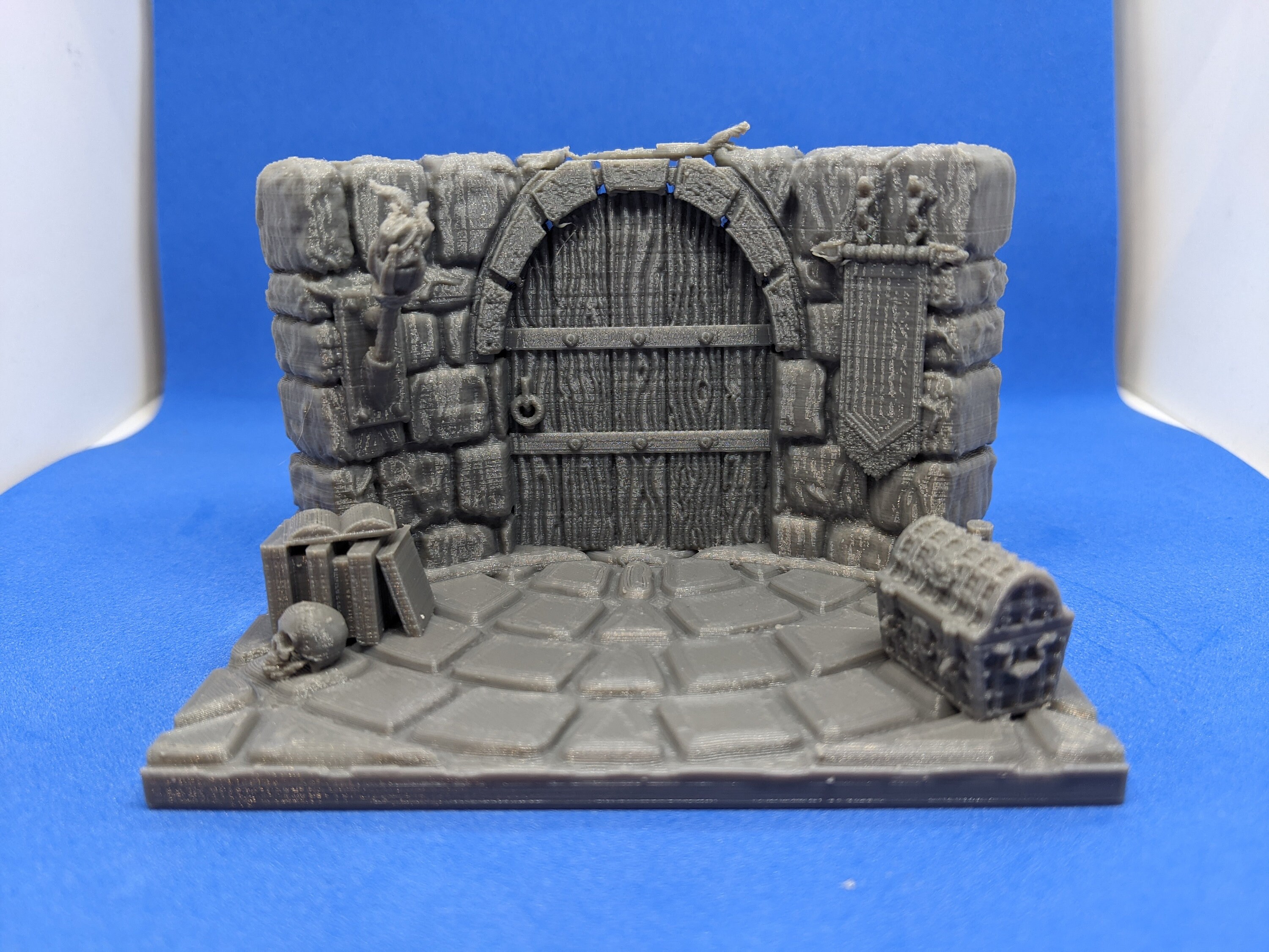 Wizard Room Entrance Display 28mm 1/56 Scale Miniature DnD | Etsy