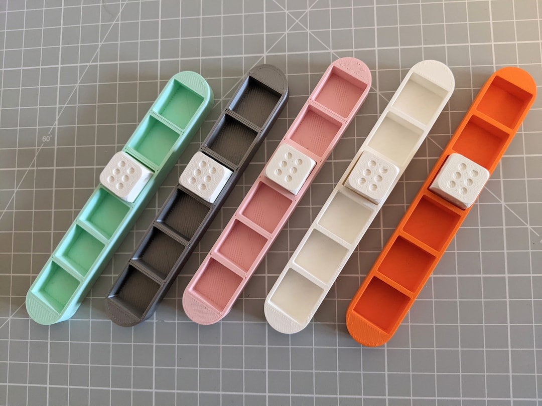 Set of 2x Dice Holders | Various Colours Available | Board Games ...