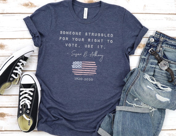 Vote Shirt Voting Tshirt Vote Womens Voting Rights Etsy