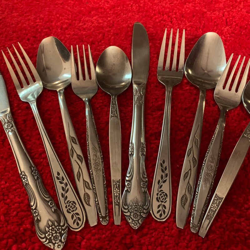 Mismatched Flatware - Etsy