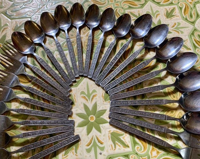 Vintage Matador Flatware Lot Stanley Roberts Matador Stainless Flatware ...