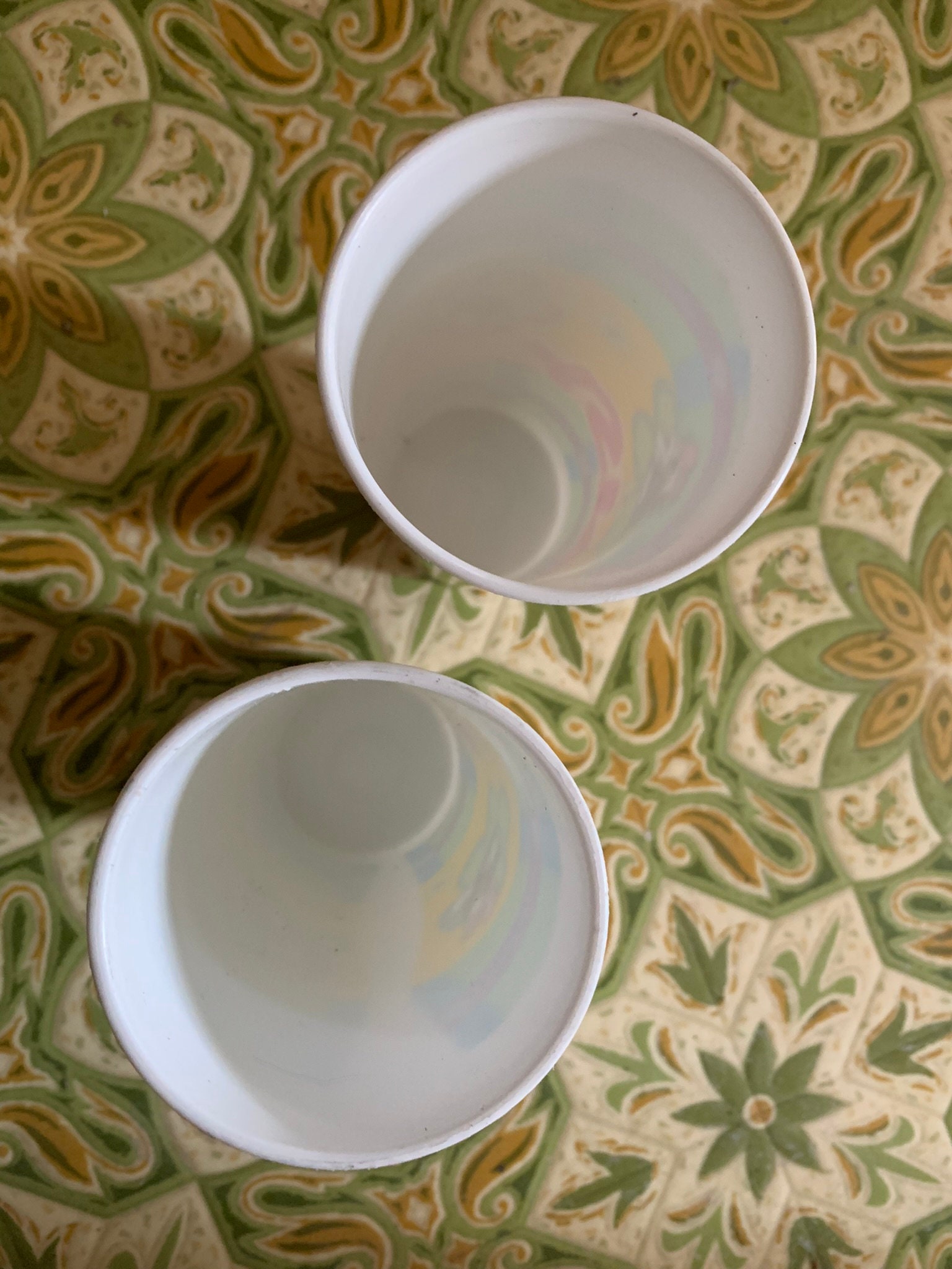 Vintage Tupperware Daisy Duck Cups Tupperware Cups 107-32 Kids Plastic ...