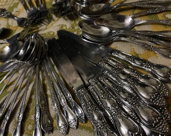 Daisy Stainless Flatware - Etsy