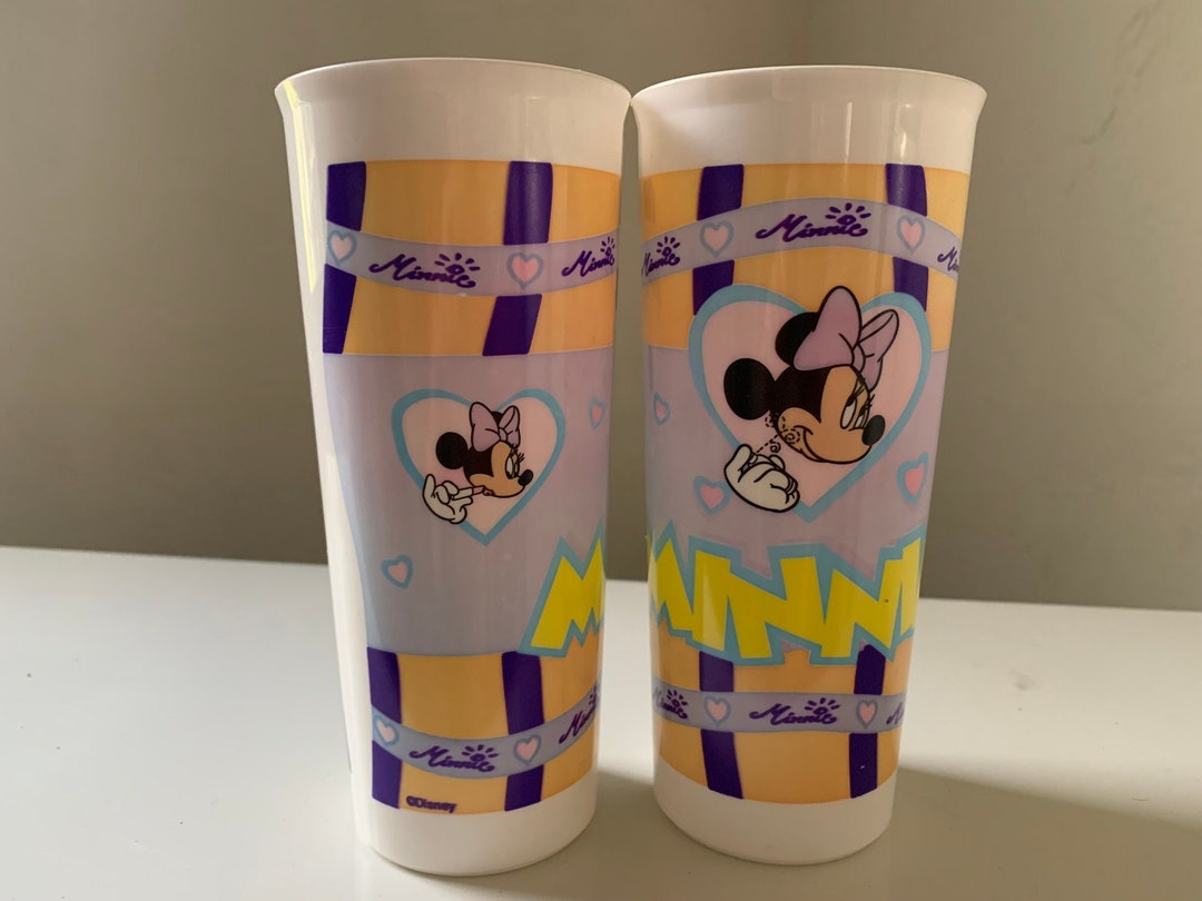 Vintage Tupperware Minnie Mouse Cups Tupperware Cups 107-32 Kids ...